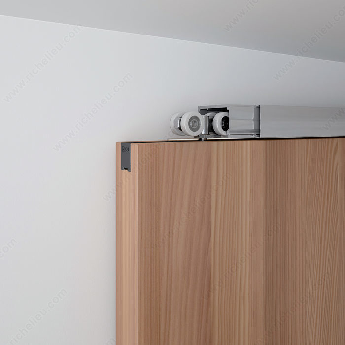 Wood Sliding Door Hardware Set, UP/100 kg - Cavity Sliders